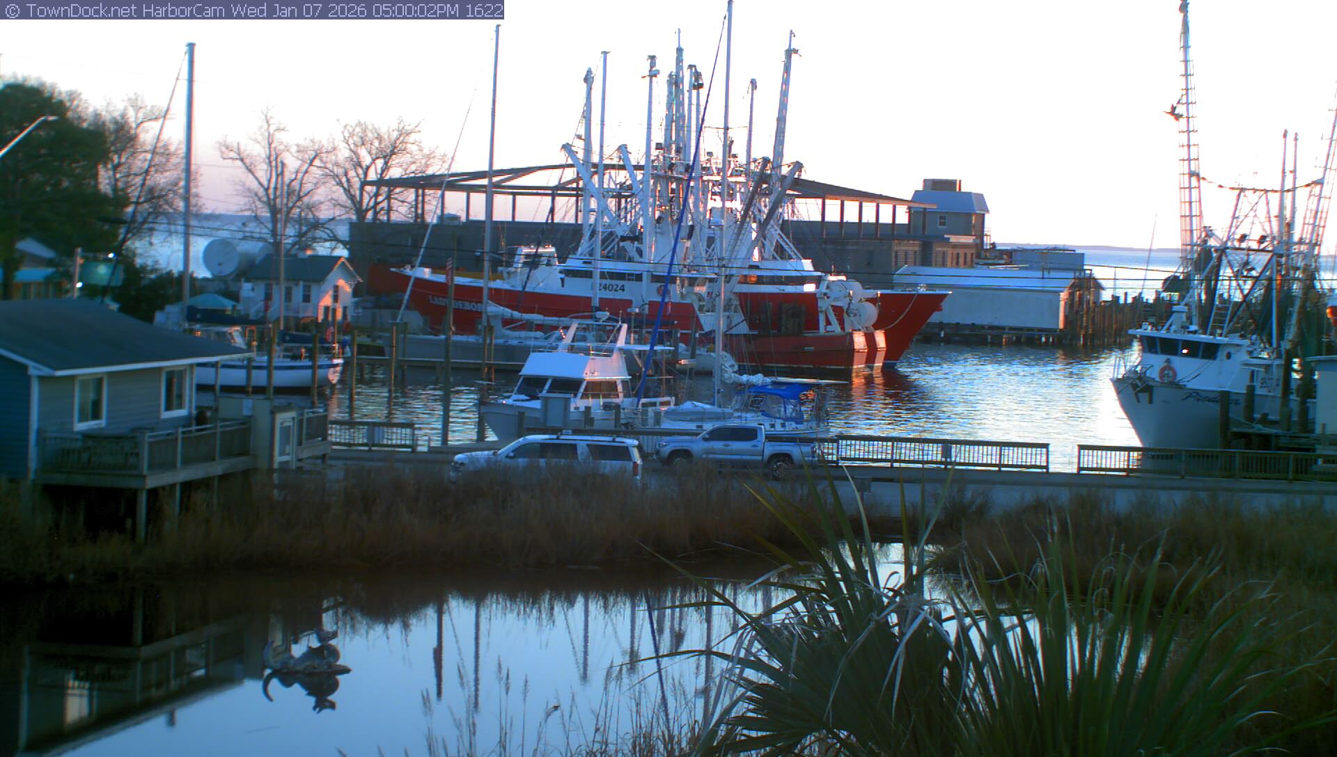 HarborCam, Oriental NC Harbor Web Cam | TownDock.net