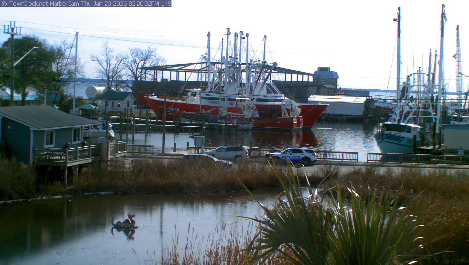 HarborCam, Oriental NC Harbor Web Cam | TownDock.net