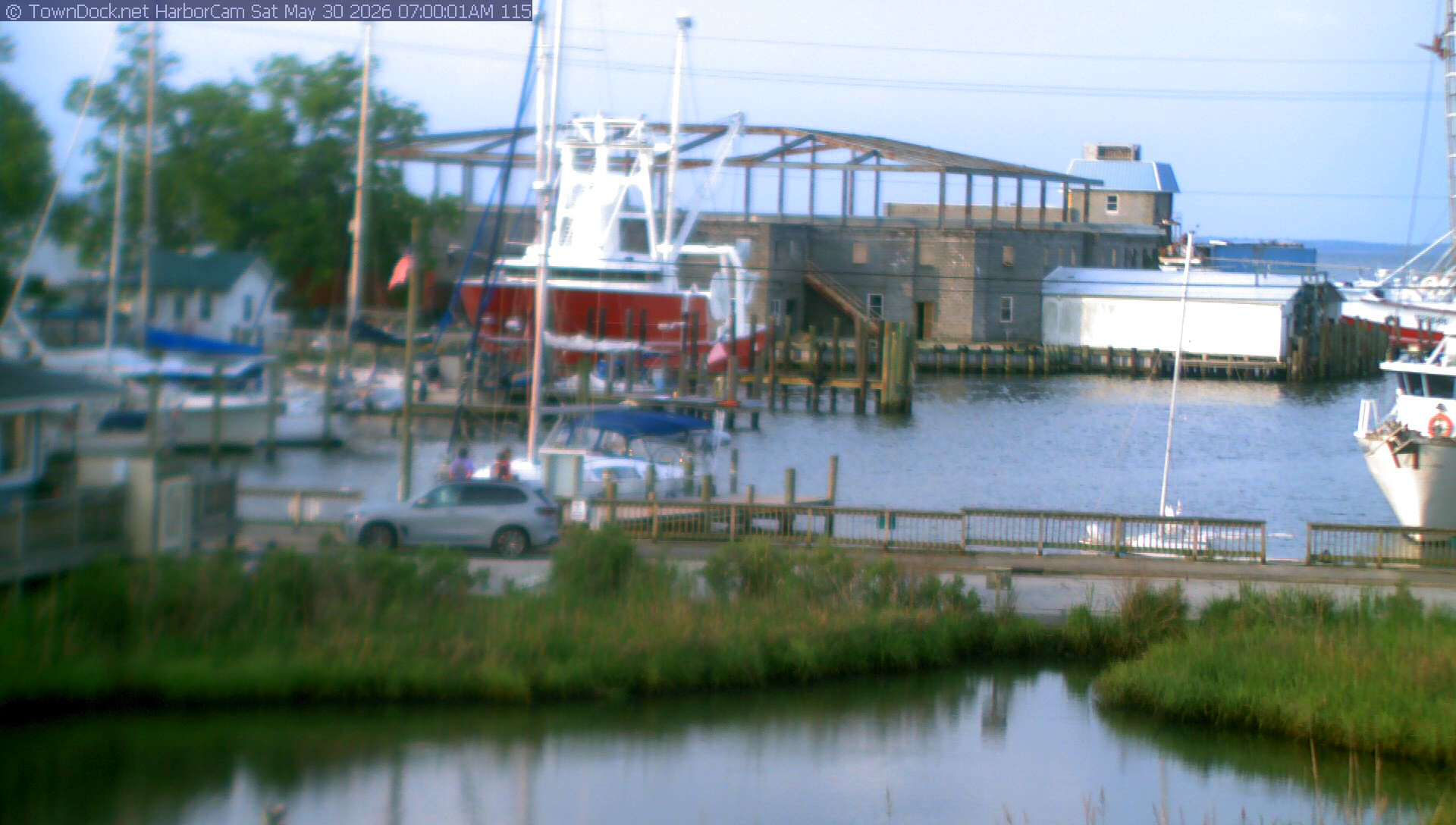 HarborCam, Oriental NC Harbor Web Cam | TownDock.net