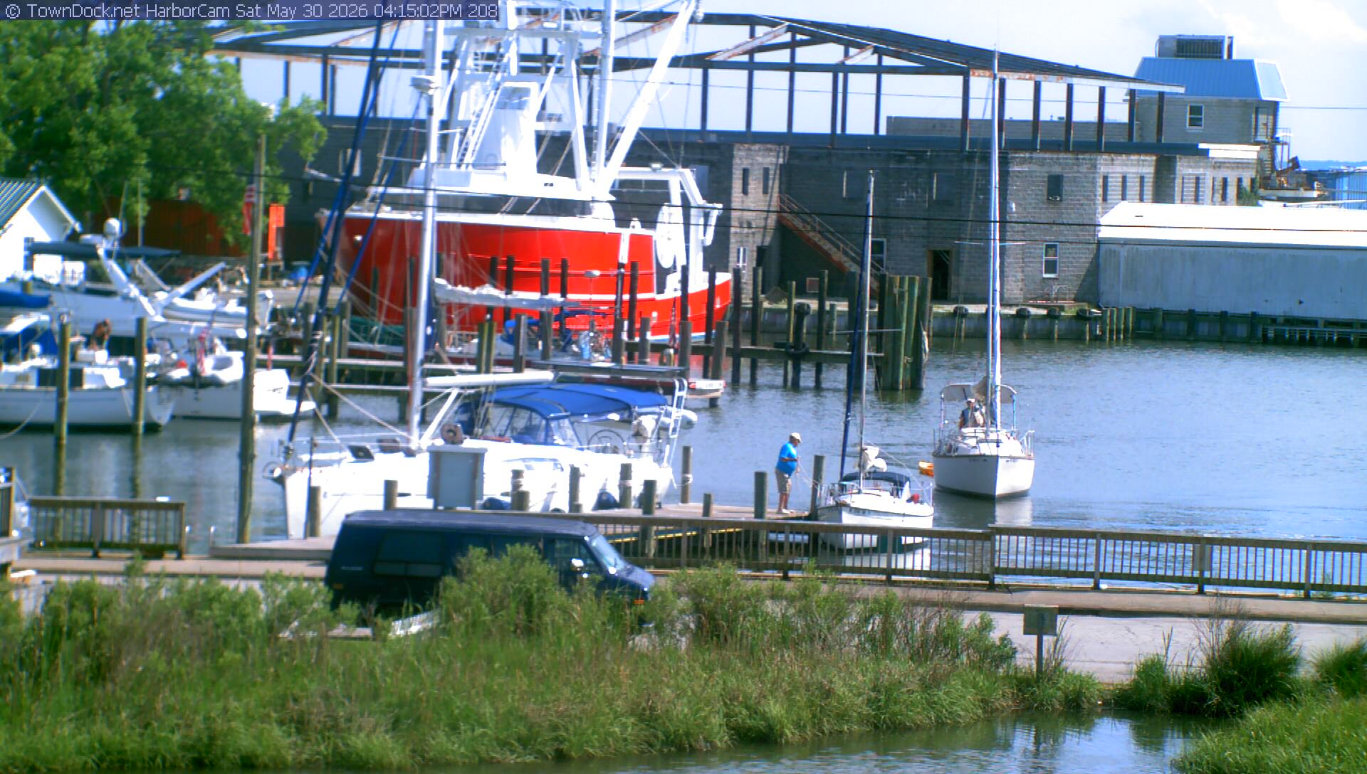 HarborCam, Oriental NC Harbor Web Cam | TownDock.net