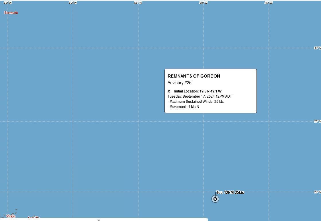 Tropical Depression Cristobal Tracking Chart | TownDock.net