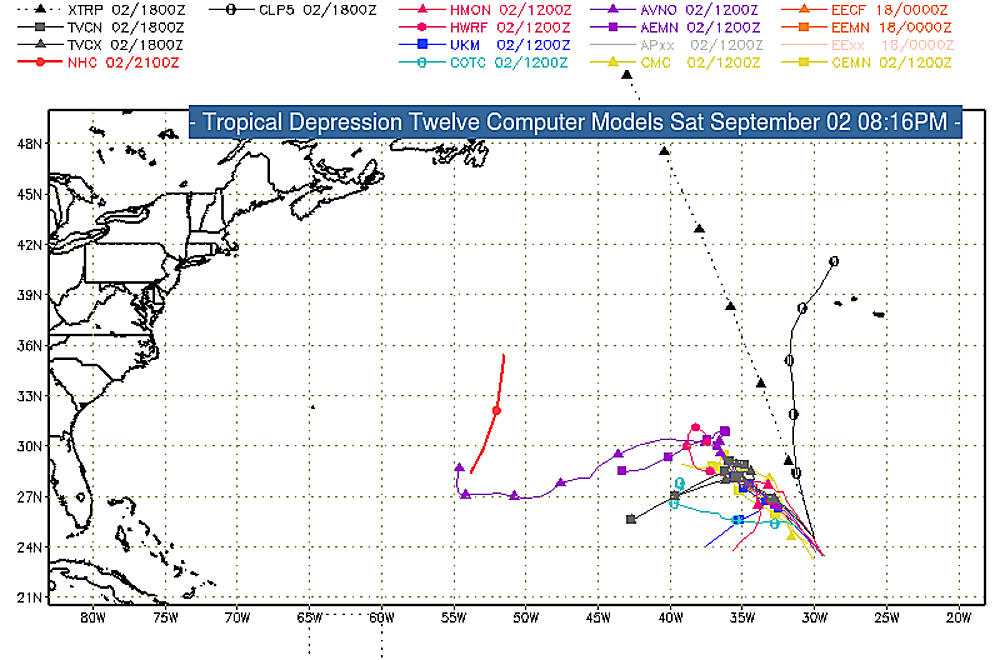 Post-Tropical Cyclone Larry :: Hurricane Tracking