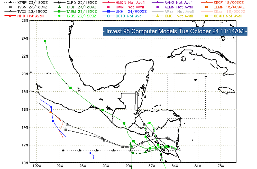 Invest 95 :: Hurricane Tracking