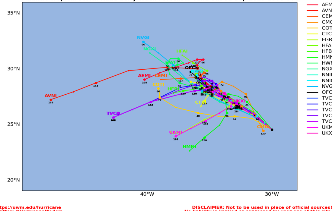 Post-Tropical Cyclone Larry :: Hurricane Tracking
